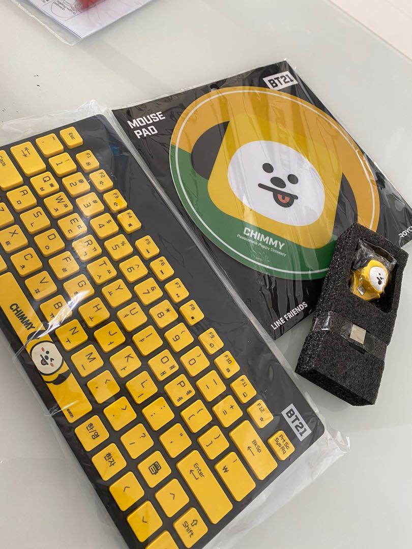 BT21 Line Chimmy Keyboard, Computers & Tech, Parts & Accessories, Mouse ...