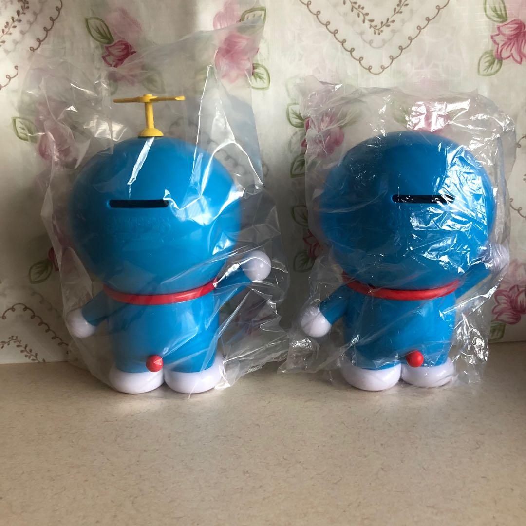 [Bundle] Doraemon Coin Bank Limited Edition Set by Swensens, Hobbies ...