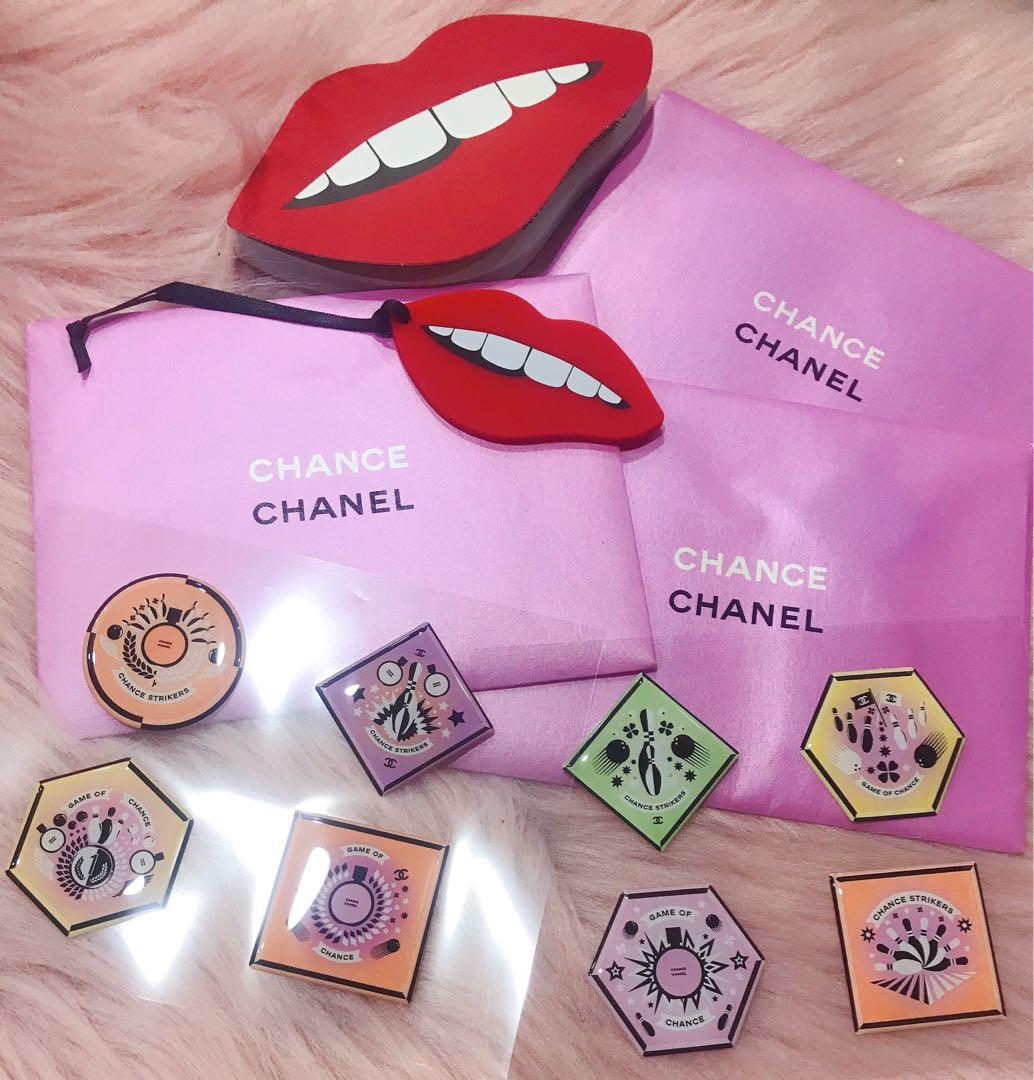 Chanel chance sticker set, Luxury, Accessories on Carousell