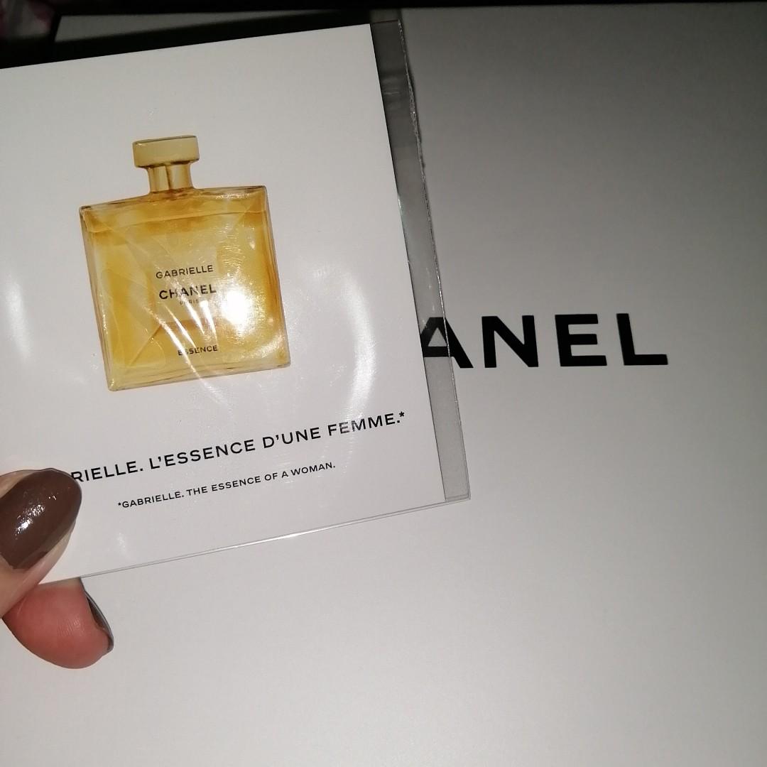 Chanel garbielle perfume sticker, Luxury, Accessories on Carousell