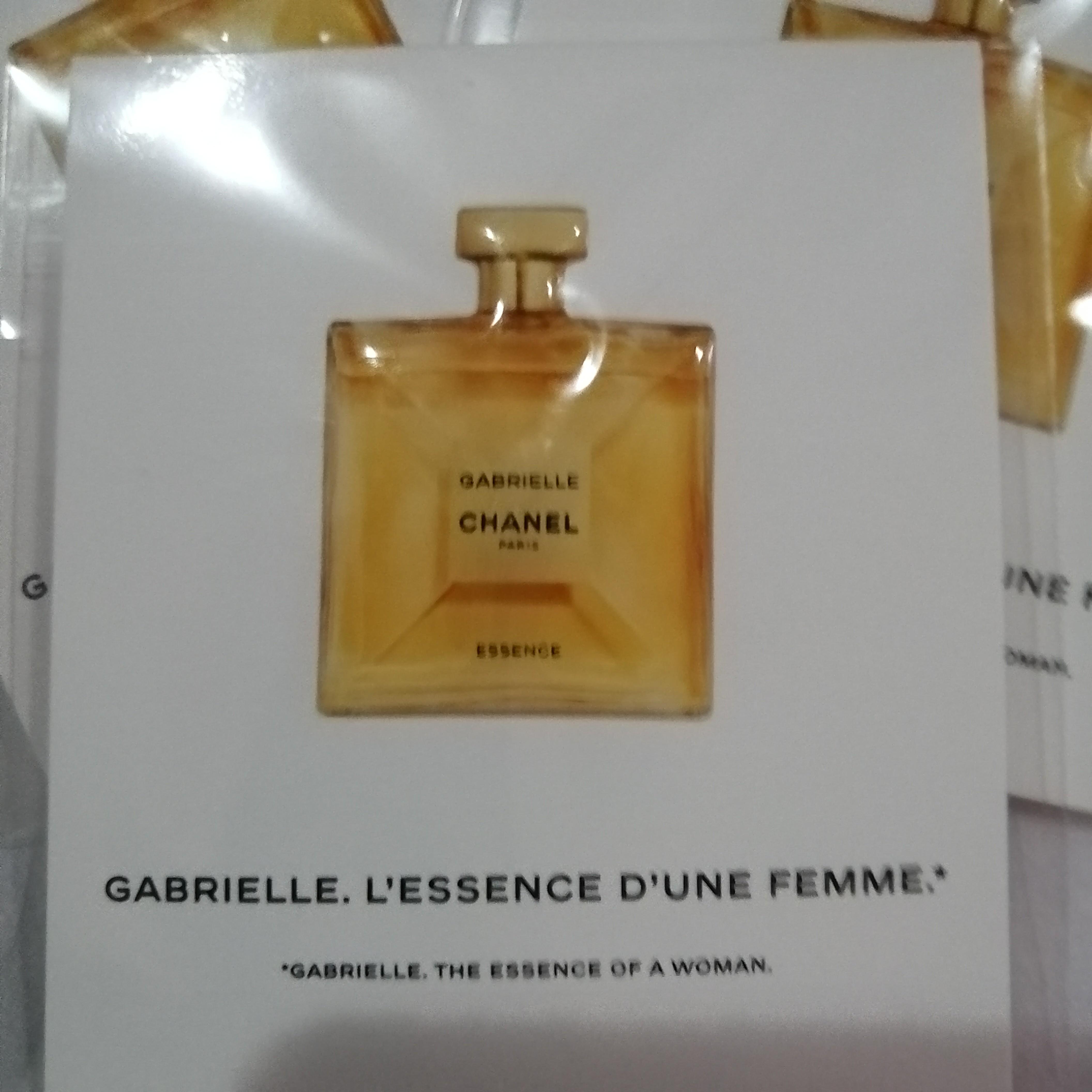 Chanel garbielle perfume sticker, Luxury, Accessories on Carousell