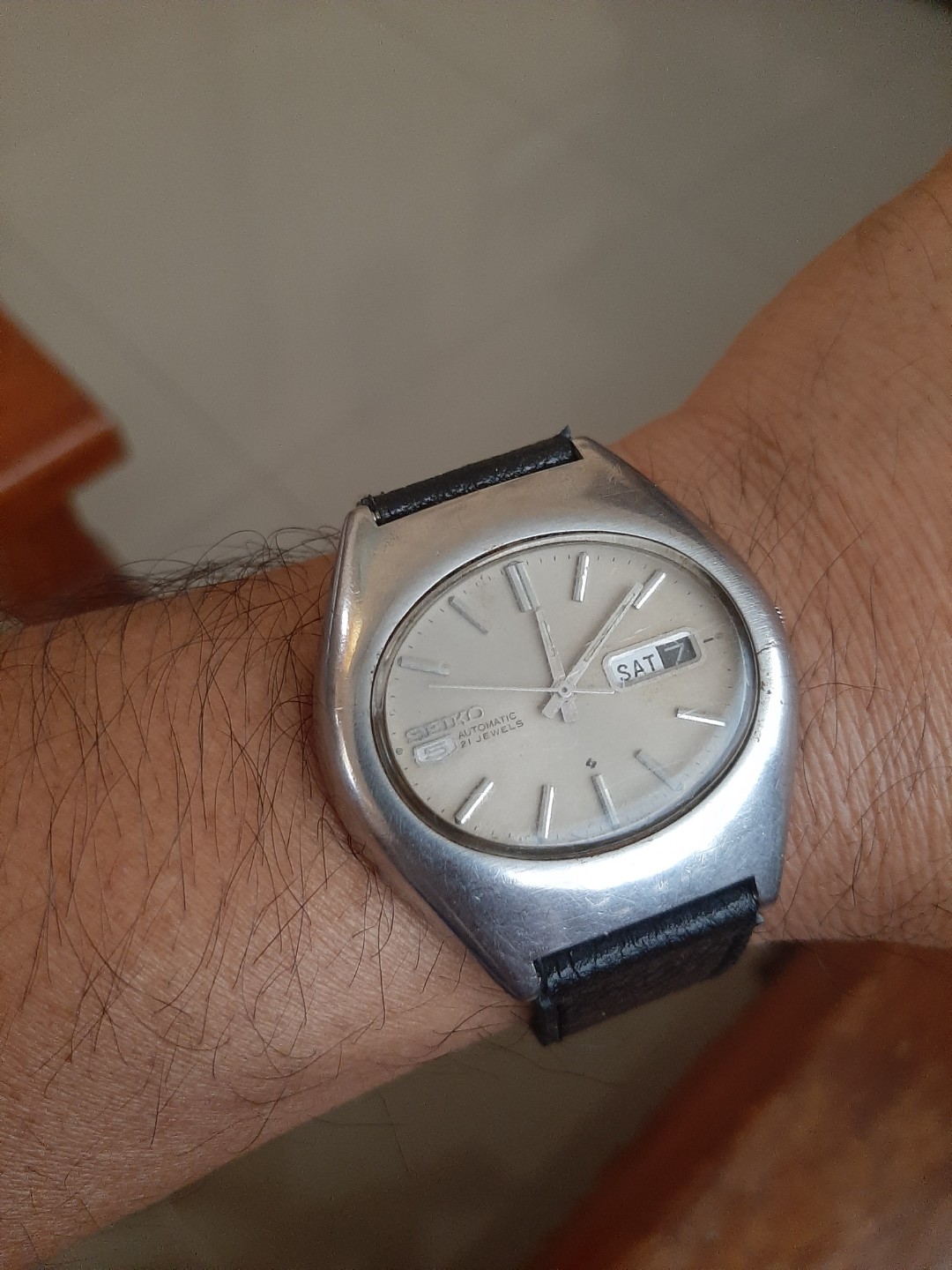 Rare and Collectible May 1971 Seiko 5 Japan Unique Oval Shape Men's ...