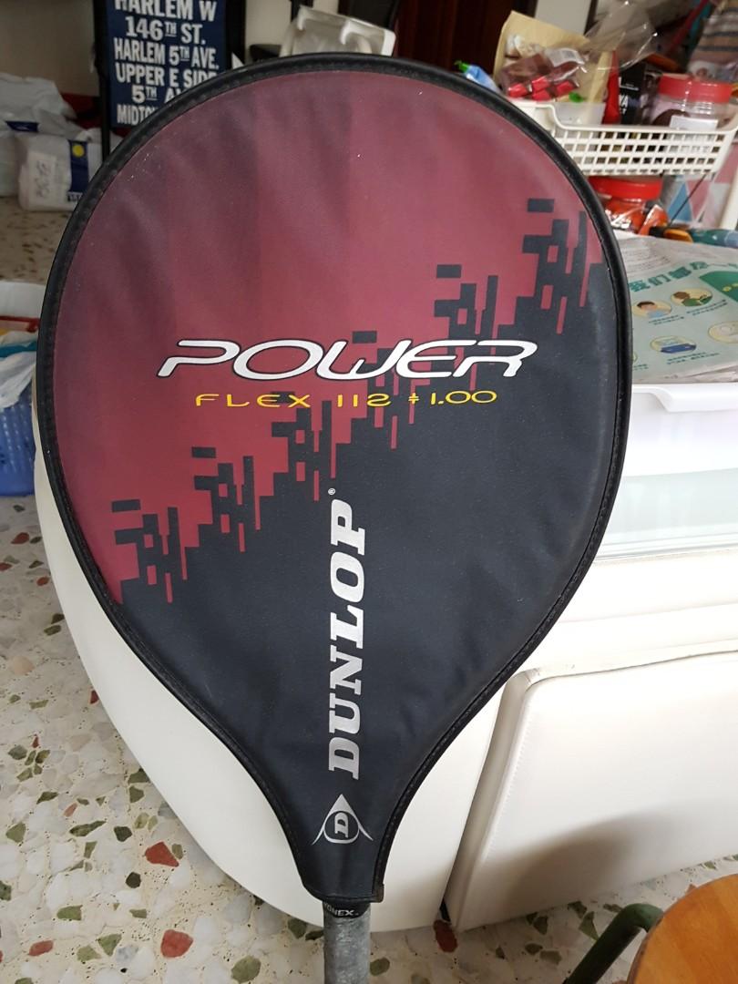 Dunlop Tennis Racket, Sports Equipment, Sports & Games, Racket & Ball ...