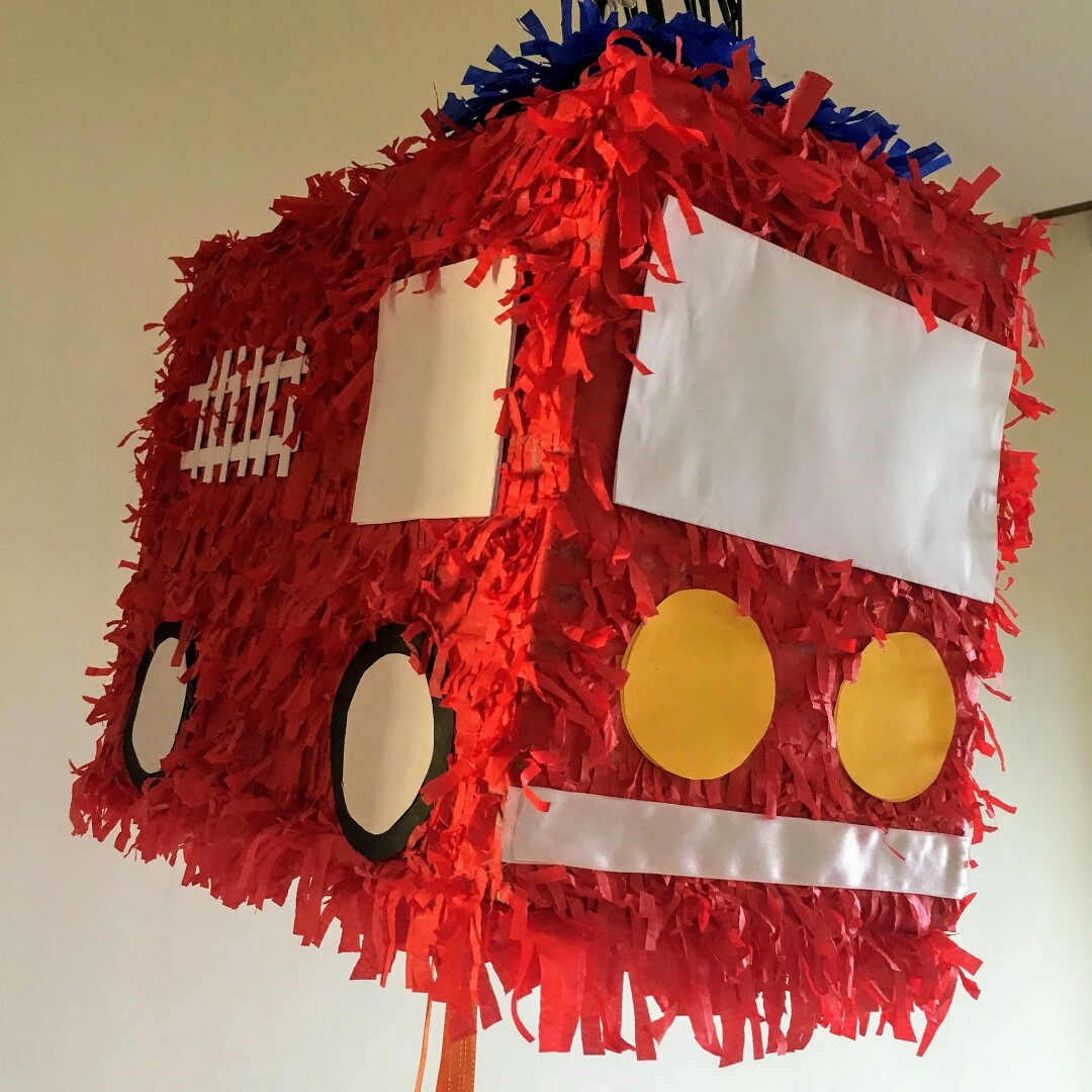 FireTruck Pinata, Hobbies & Toys, Stationary & Craft, Occasions & Party ...