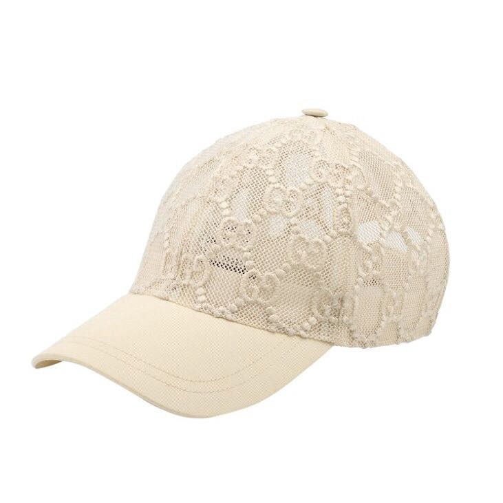GUCCI Logo Lace Cap, Luxury, Sneakers & Footwear on Carousell