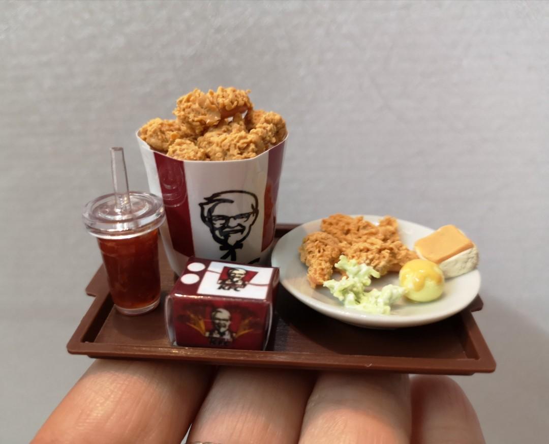 Handmade miniature KFC, Hobbies & Toys, Collectibles & Memorabilia ...