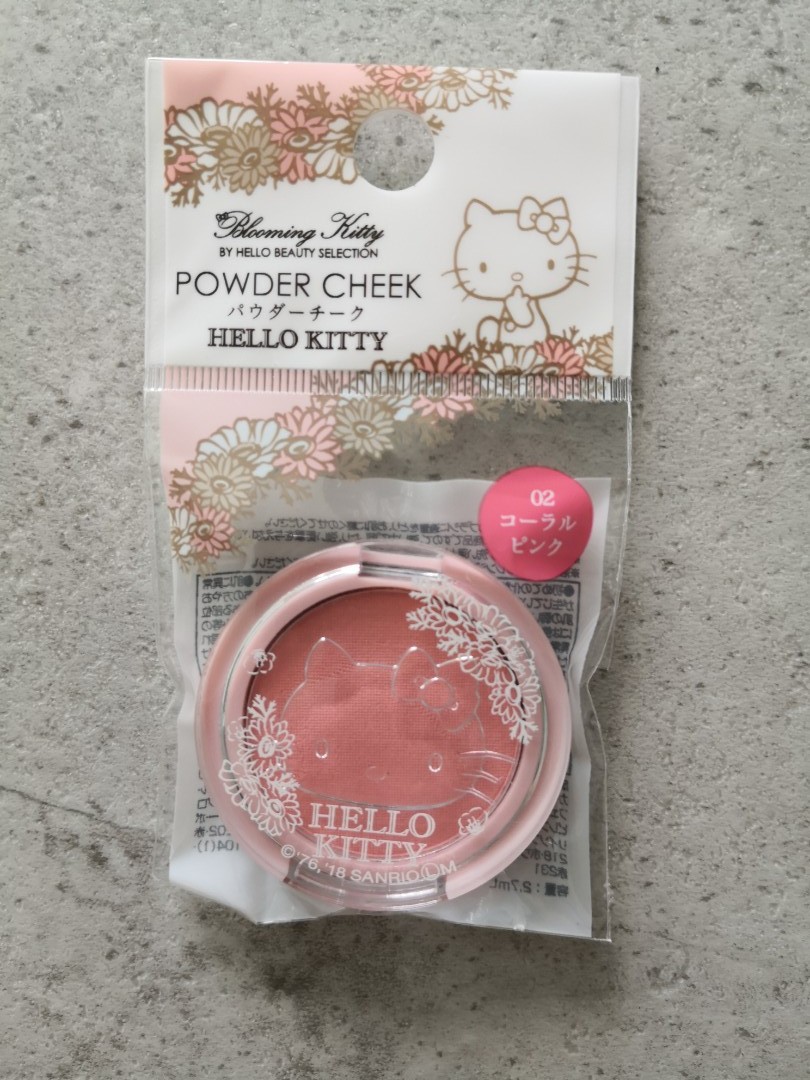 Hello kitty powder cheek, Beauty & Personal Care, Face, Makeup on Carousell