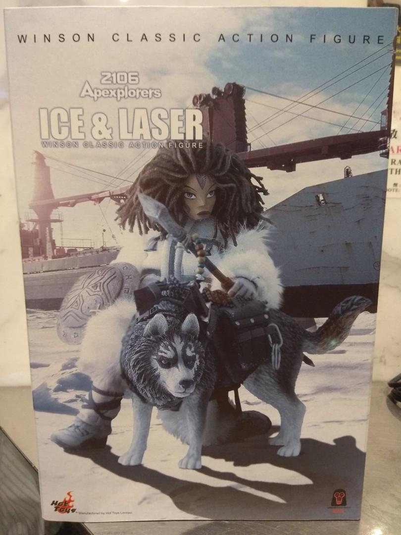 hottoys Apexplorers Ice & Laser (special version) 12吋 Figure, 興趣及遊戲, 玩具 ...