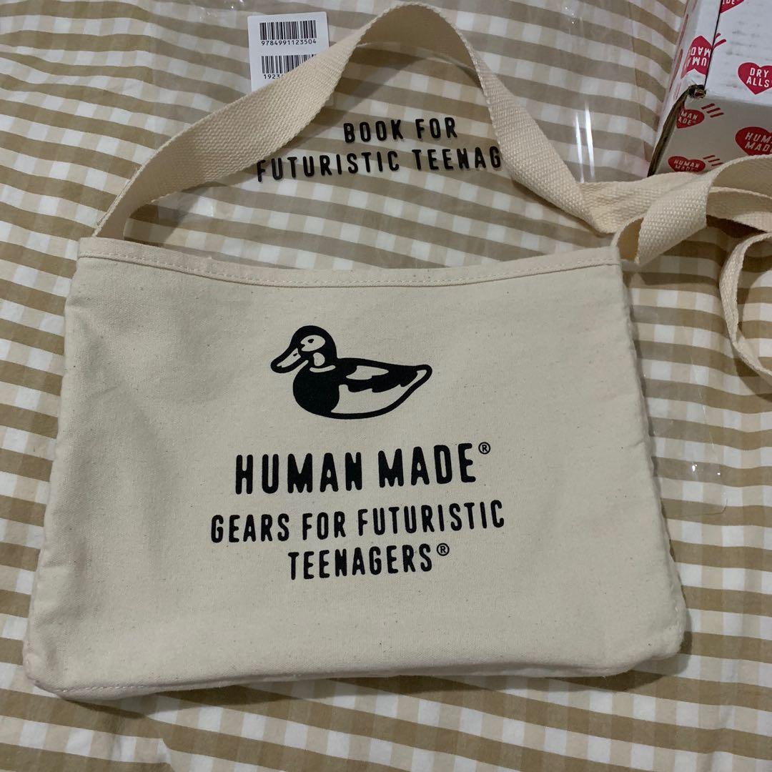 Human Made Book for Futuristic Teenagers 4 Way Paperboy Bag, Men's ...