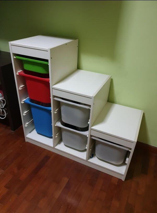 Ikea Trofast Frame, Furniture & Home Living, Furniture, Bed Frames ...