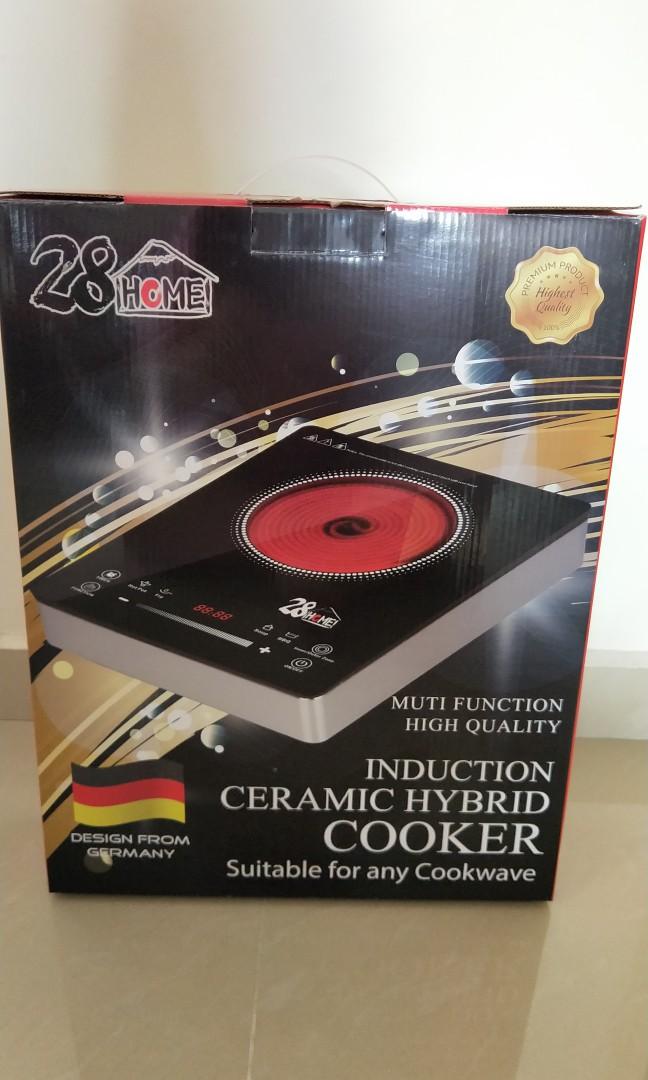 Induction Ceramic Hybrid Cooker, Home Appliances, Kitchenware on Carousell