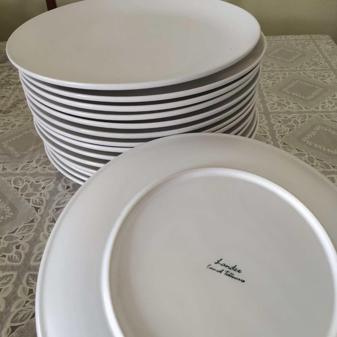 Landex dinner plates, Furniture & Home Living, Kitchenware & Tableware ...