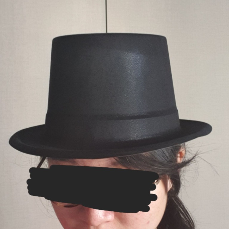 Magician hat top-hat costumes, Men's Fashion, Watches & Accessories ...