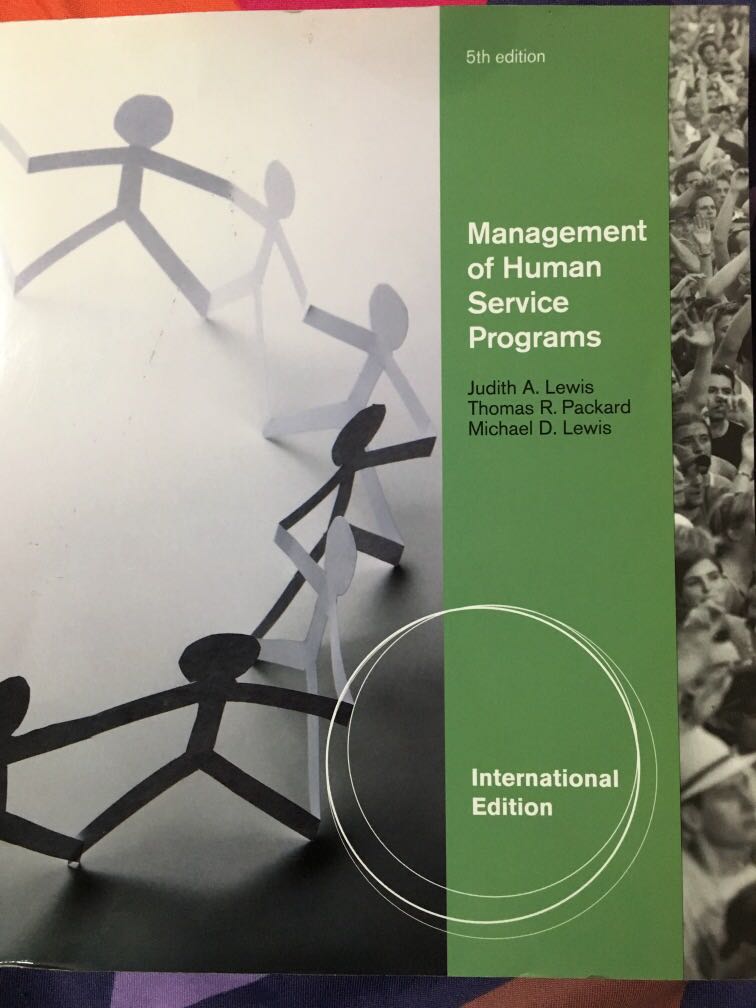 Management of Human Service Program, Hobbies & Toys, Books & Magazines ...
