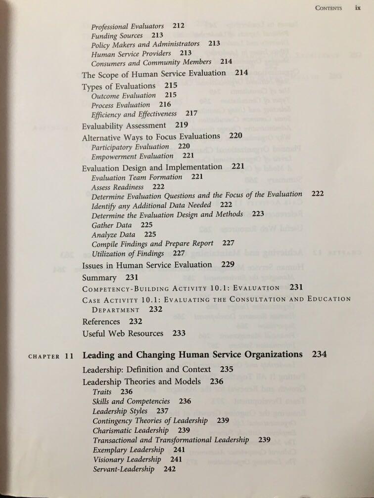 Management of Human Service Program, Hobbies & Toys, Books & Magazines ...