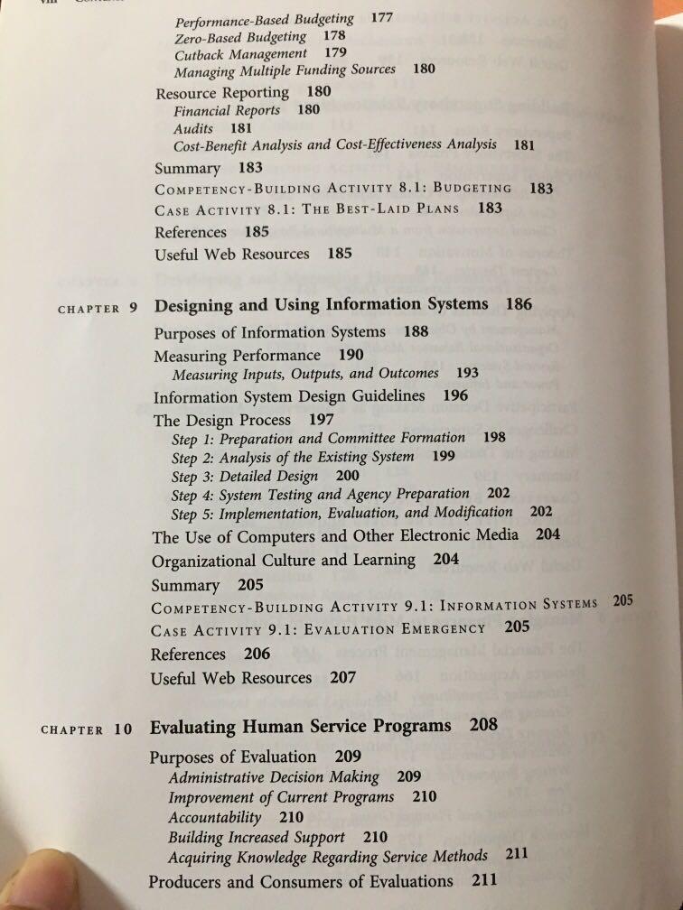 Management of Human Service Program, Hobbies & Toys, Books & Magazines ...