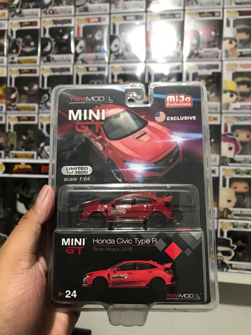 Mini GT Honda Civic Type R - Time Attack 2018 (EXCLUSIVE), Hobbies ...