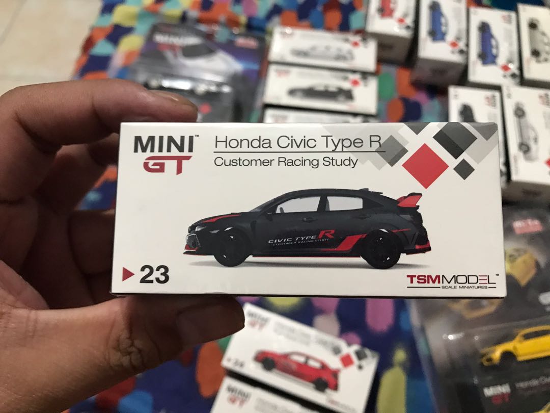 Mini GT Honda Civic Type R Customer Racing Study, Hobbies & Toys, Toys ...