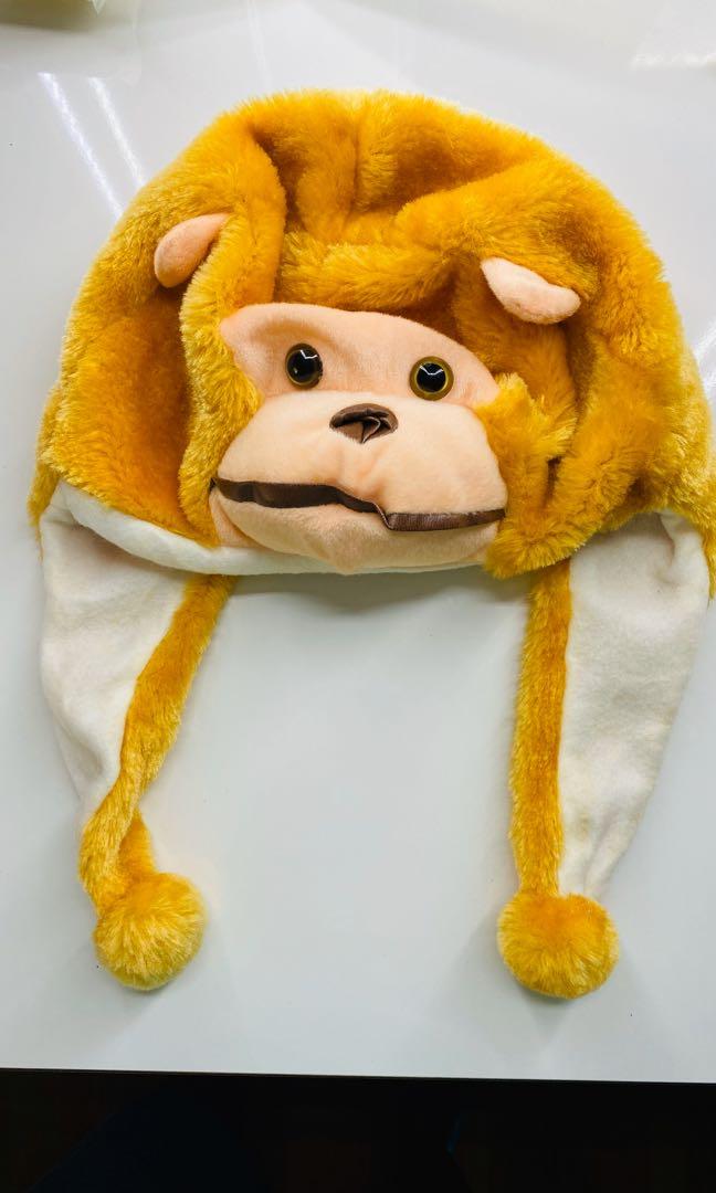 Monkey cap, Babies & Kids, Babies & Kids Fashion on Carousell