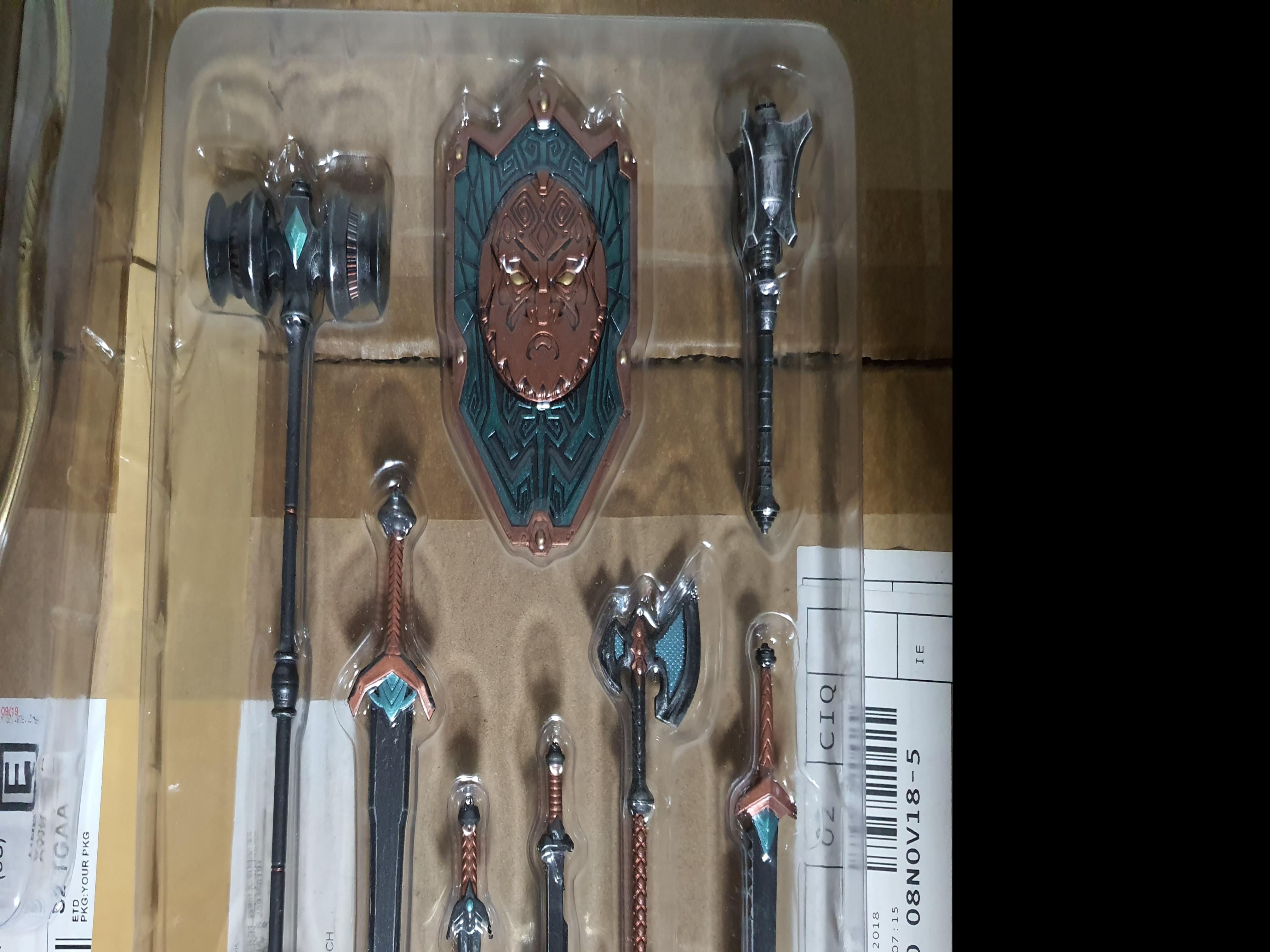 Mythic Legions Cavern Dwarf Builder & Dwarf Weapon Set, Hobbies & Toys ...