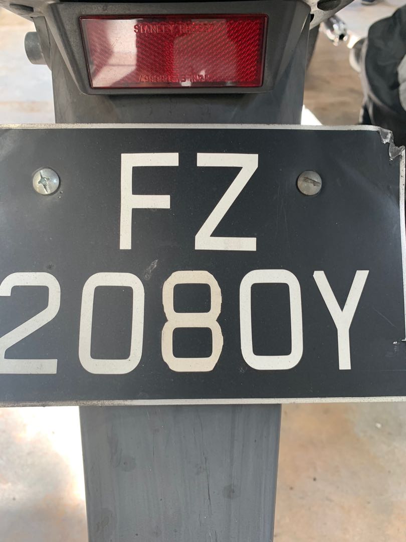 Nice Number Plate, Motorcycles, Motorcycle Accessories on Carousell