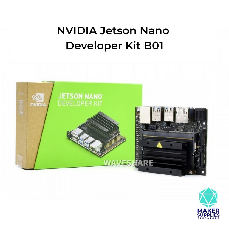 NVIDIA Jetson Nano 4GB Developer Kit B01 / V3 Single Board Computer ...