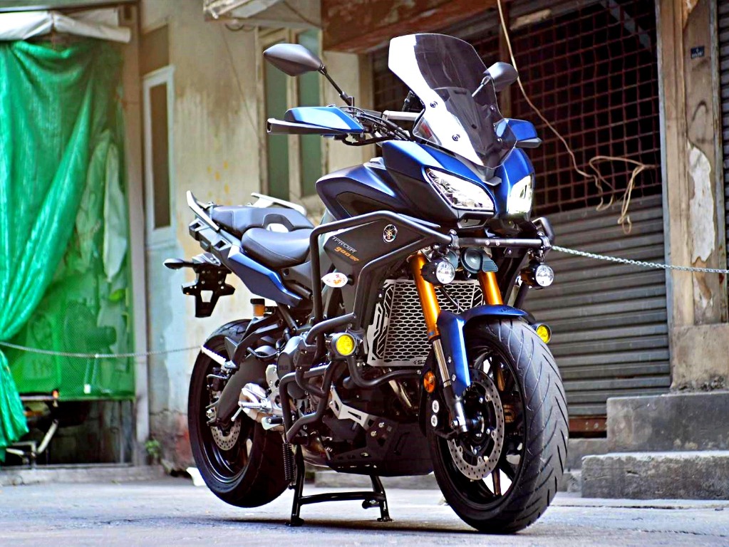 Ohlins Singapore Yamaha Tracer 900 GT Crash Bar Inverted Front Fork ...