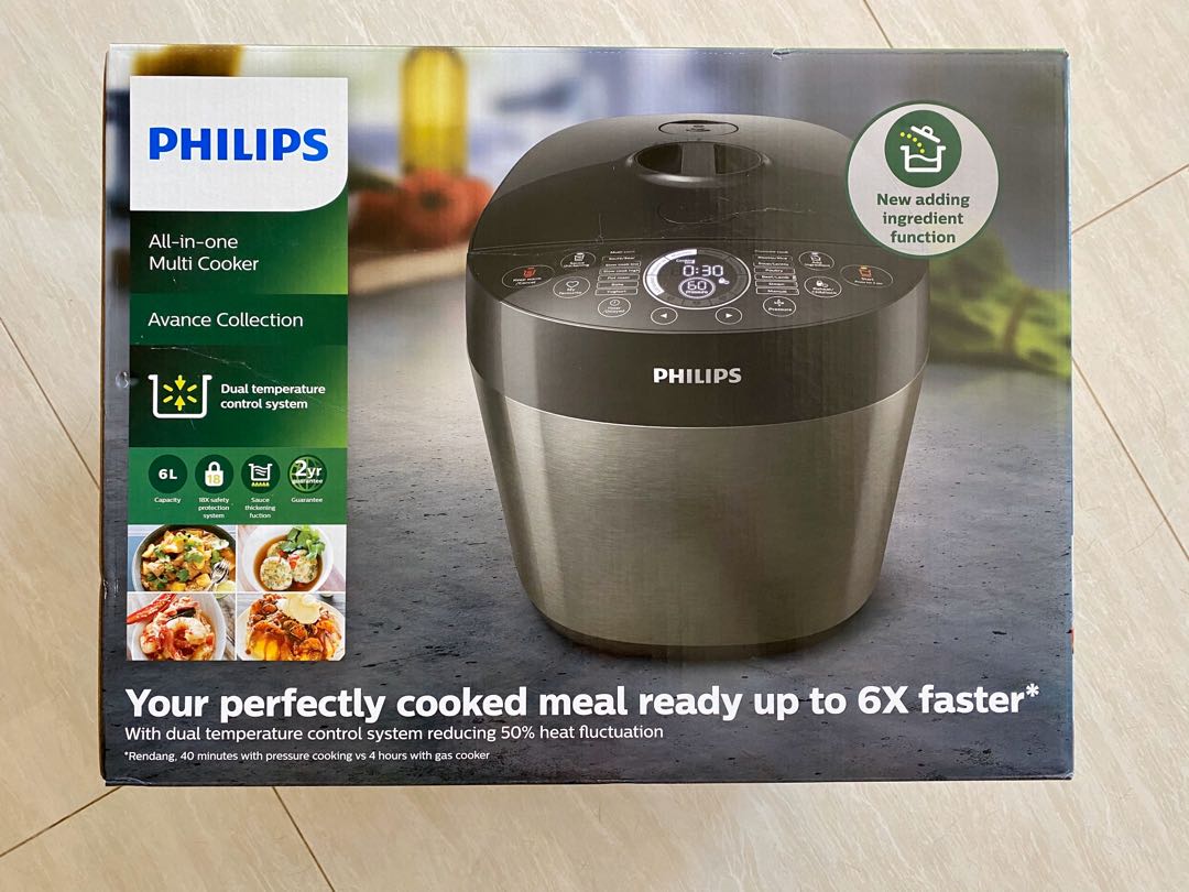Philips HD2145 Pressure Cooker, TV & Home Appliances, Kitchen ...