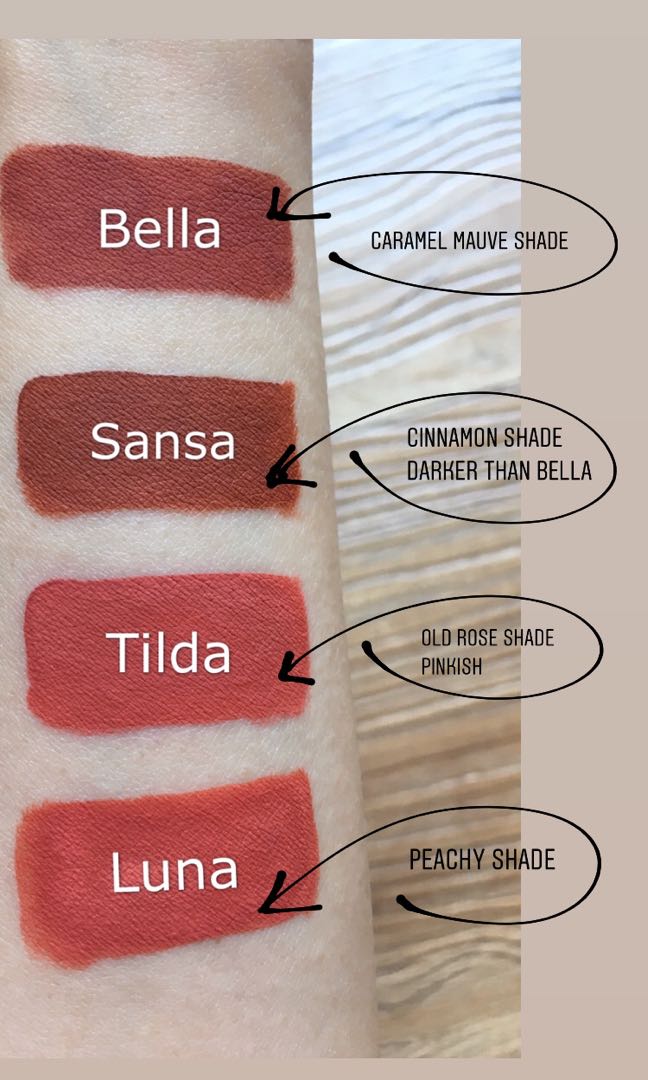 Powder Matte Lip Stains, Beauty & Personal Care, Face, Makeup on Carousell