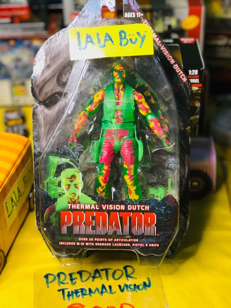 Predator Thermal Vision Dutch Neca Alien Bandai Sideshow, Hobbies ...