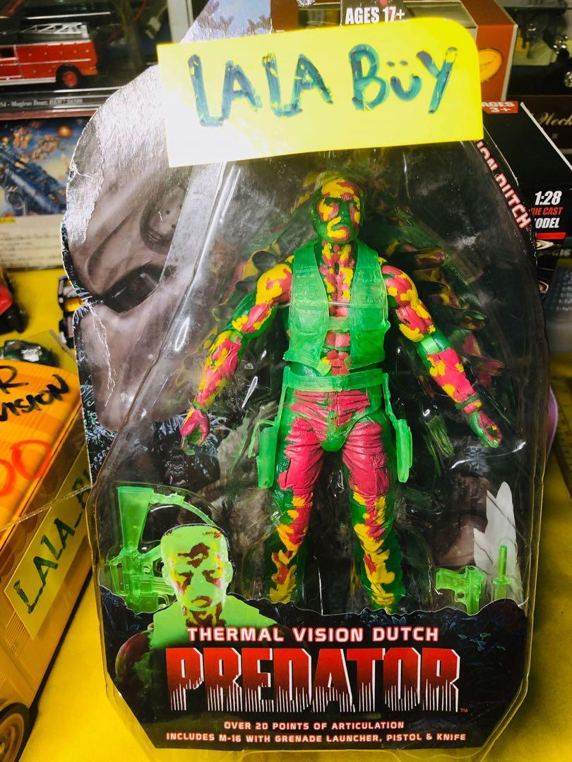 Predator Thermal Vision Dutch Neca Alien Bandai Sideshow, Hobbies ...