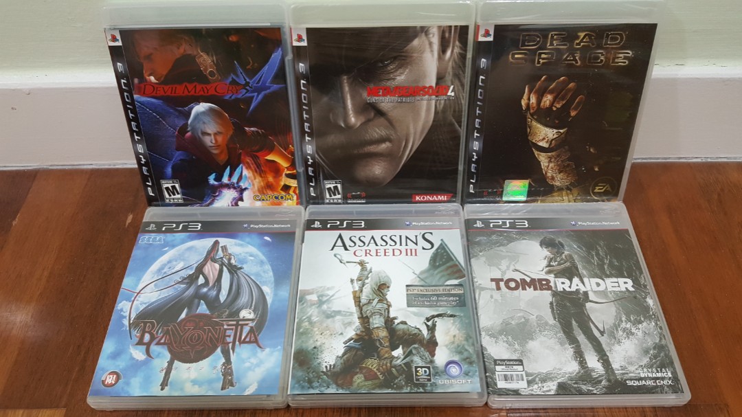 PS3 ASSORTED GAMES marvel dc neca spawn shf, Video Gaming, Video Games ...