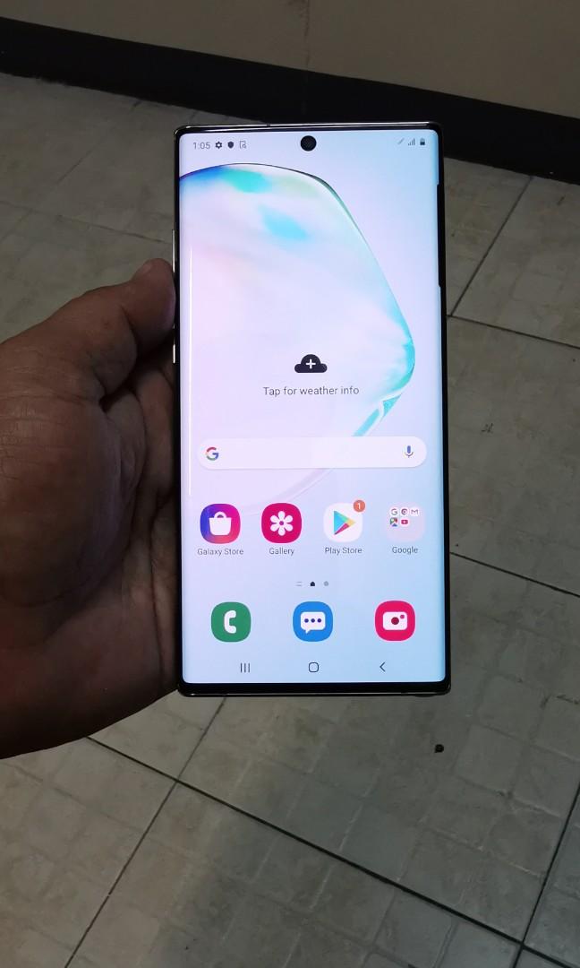 SAMSUNG NOTE 10 PLUS DUOS AURA GLOW 512GB MEMORY, Mobile Phones ...