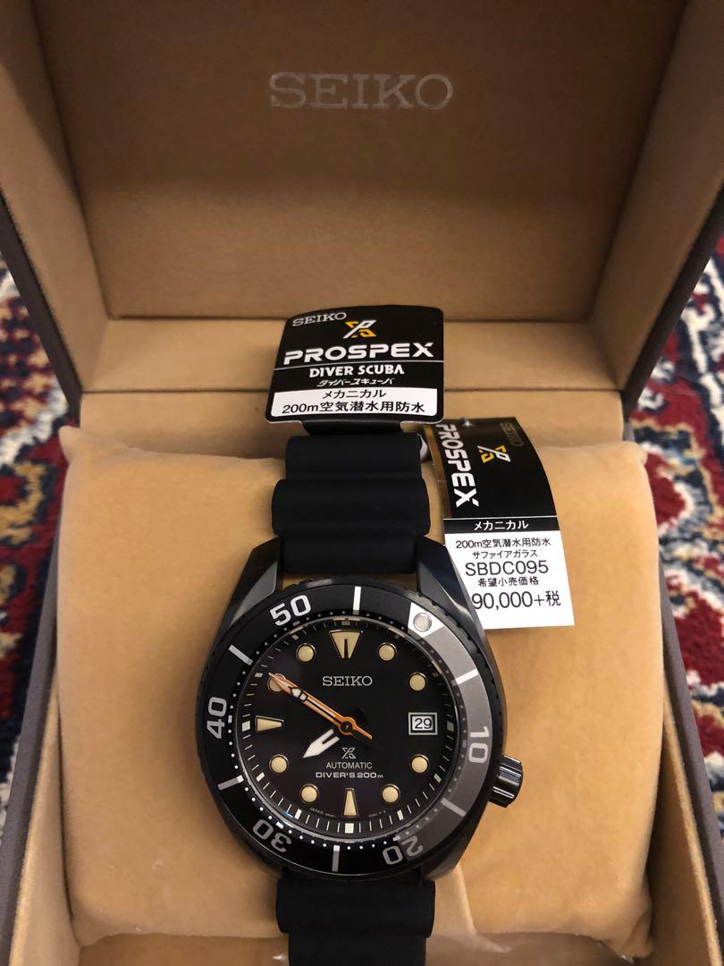 Seiko sbdc095/ spb125j1 black sumo diver 32/7000 limited edition , Men ...