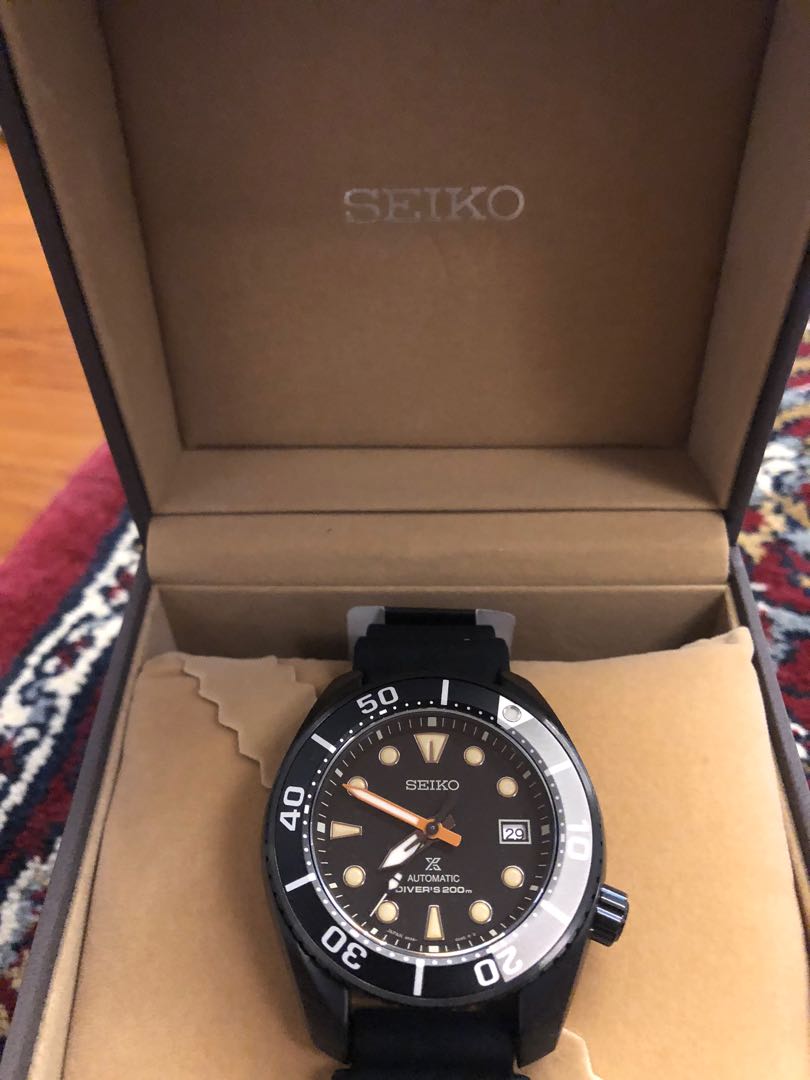 Seiko sbdc095/ spb125j1 black sumo diver 32/7000 limited edition , Men ...