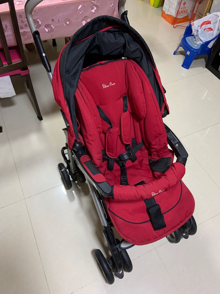 Silver Cross Stroller (Red), Babies & Kids, Going Out, Strollers on ...