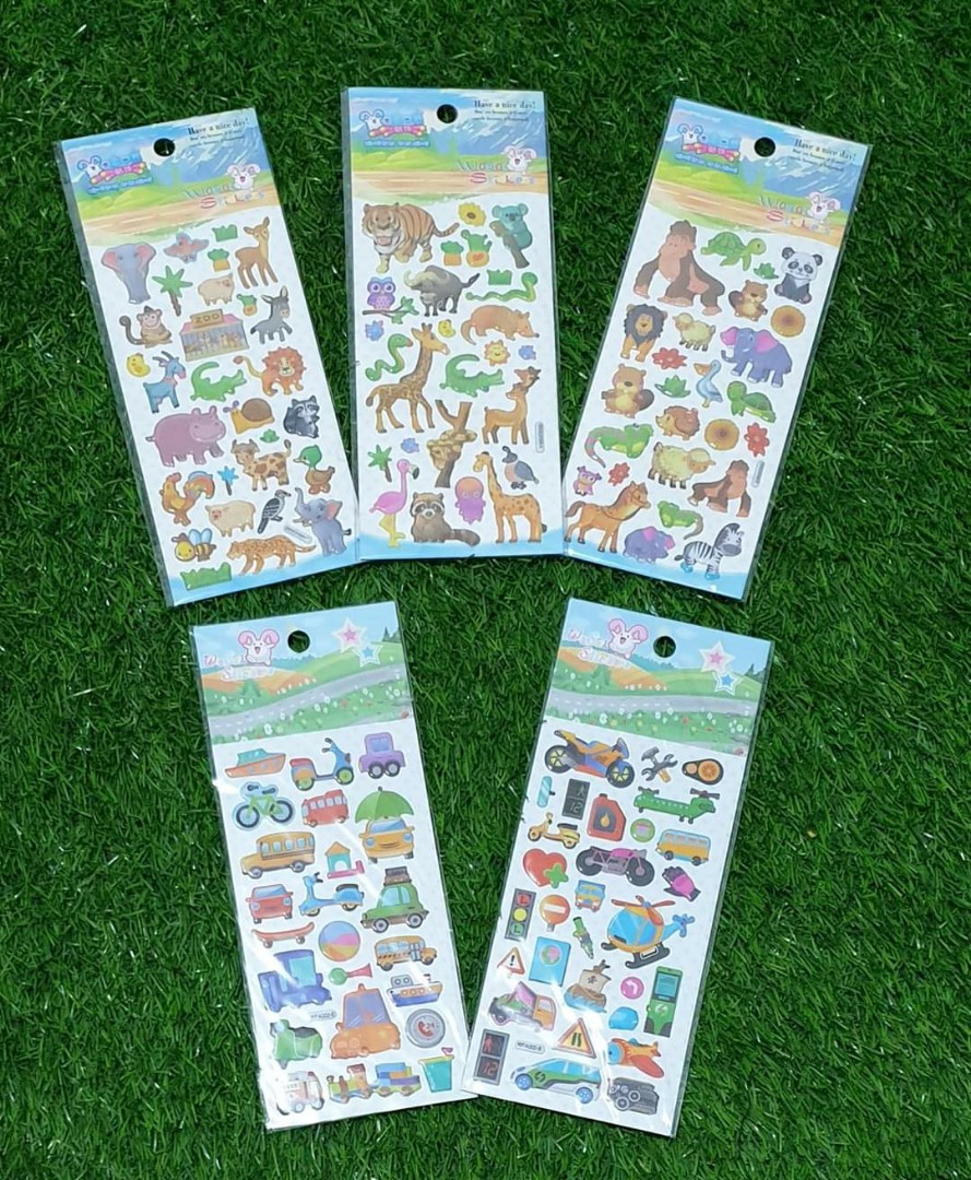 Sponge Stickers, Hobbies & Toys, Stationary & Craft, Craft Supplies ...