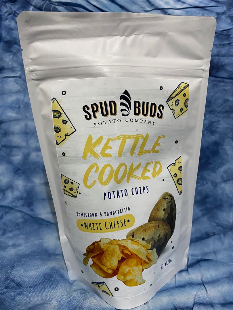 SPUD BUDS Potato Chips, Food & Drinks, Local Eats on Carousell
