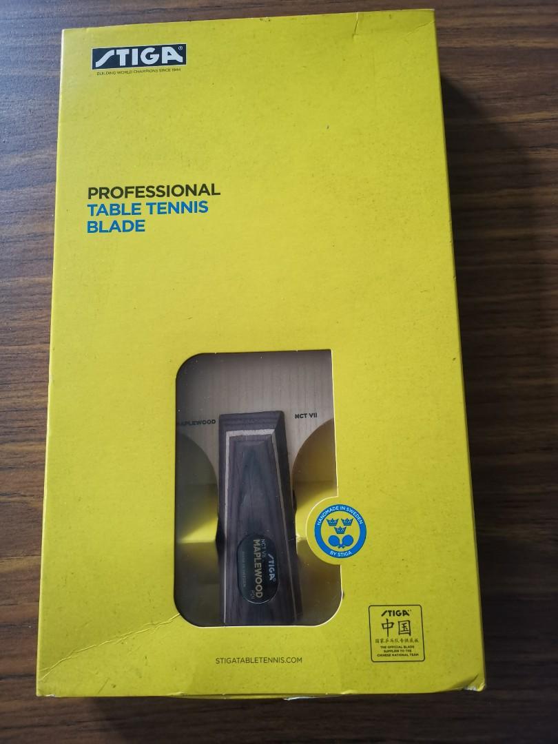 Stiga Maplewood VII Penhold Table Tennis Blade, Sports Equipment ...