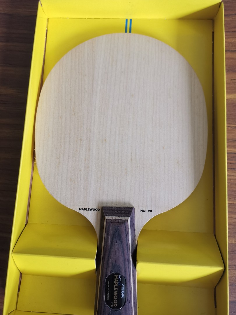 Stiga Maplewood VII Penhold Table Tennis Blade, Sports Equipment ...