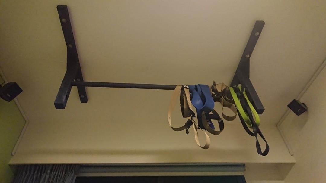 Stud Bar Pull Up bar (original), Sports Equipment, Exercise & Fitness ...