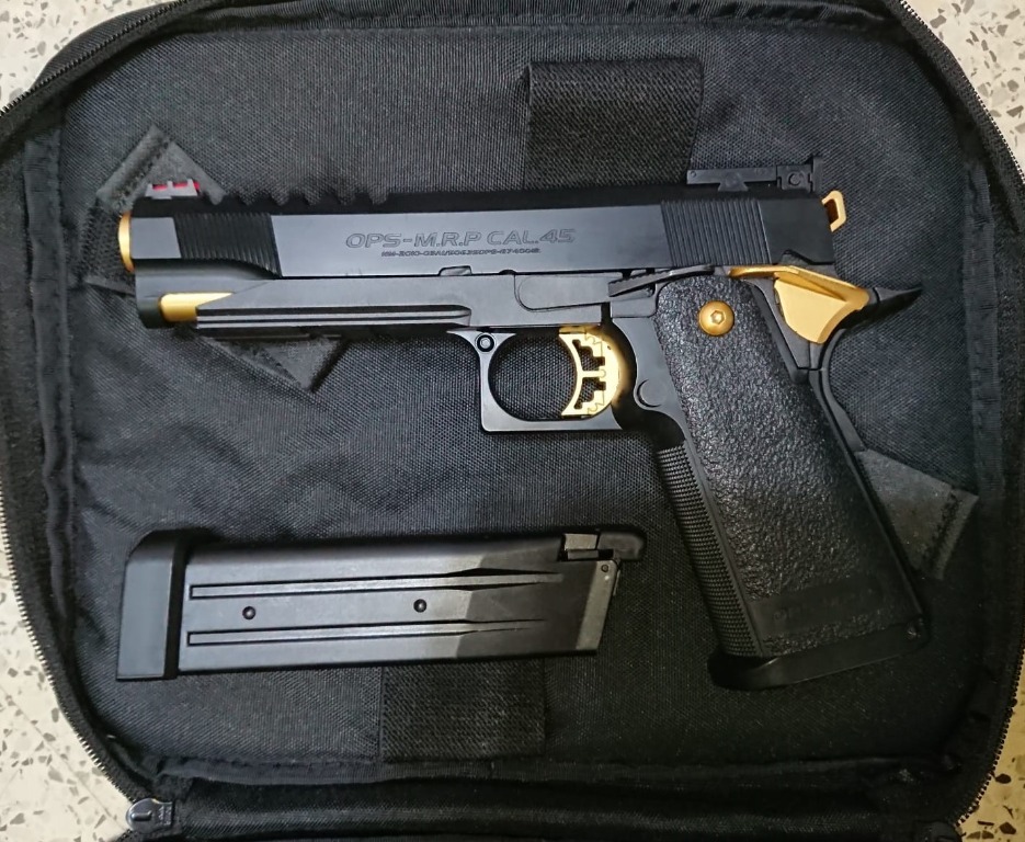 Tokyo Marui Hi-Capa 5.1 Gold Match, 興趣及遊戲, 玩具 & 遊戲類 - Carousell