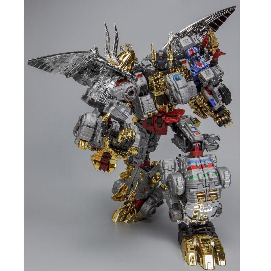 Toyworld Transformers TW Dinoking Model Dinobots Combiner (Metallic ...