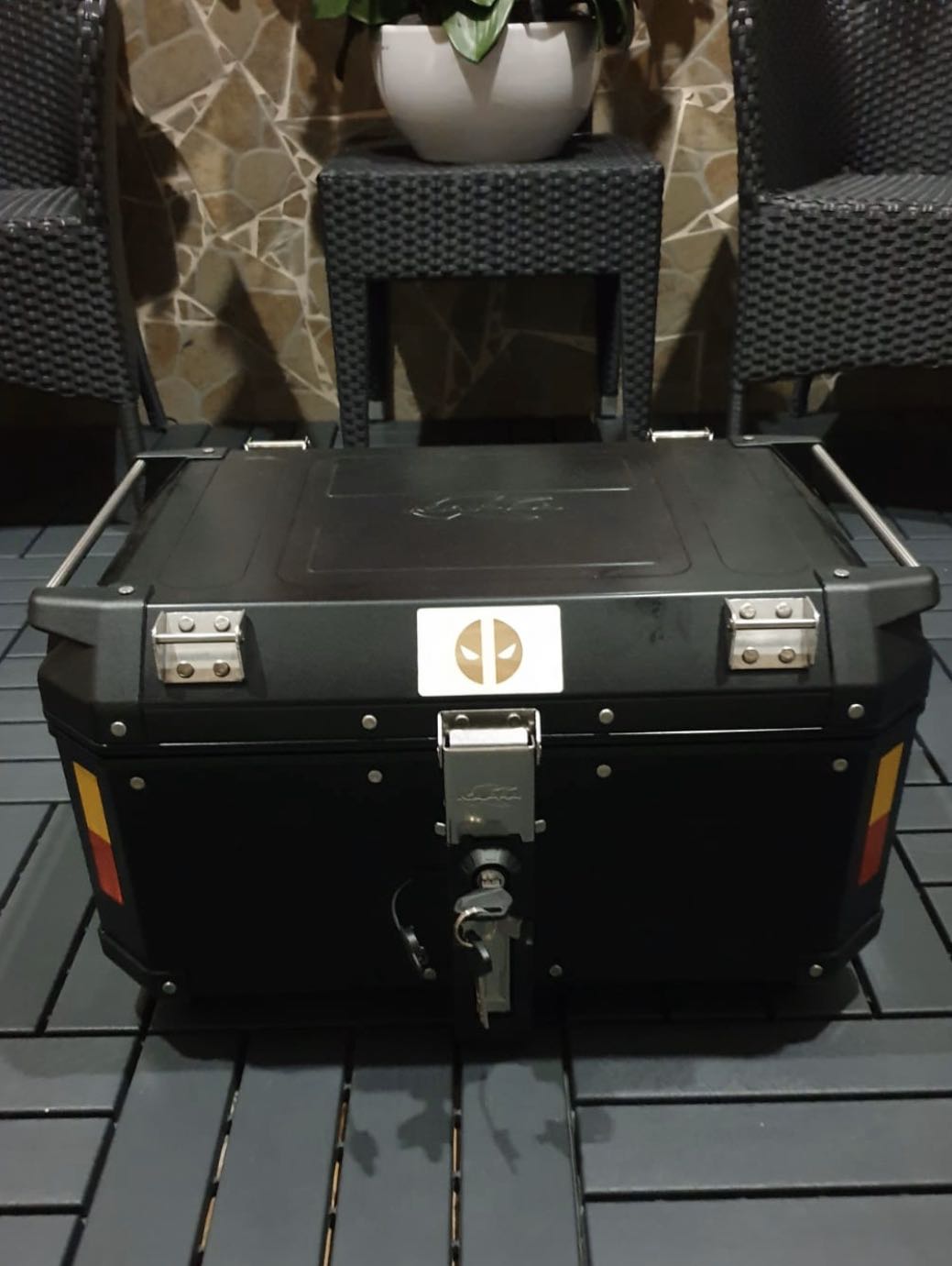 Trax Box kappa box 58 litre box, Motorcycles, Motorcycle Accessories on ...