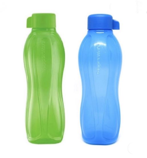 Tupperware 1L Screw Eco Bottle - Blue, Furniture & Home Living ...