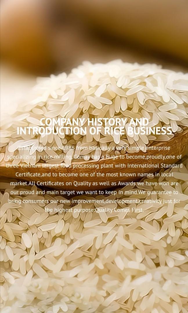 Vietnam Comay Premium Rice, Food & Drinks, Local Eats on Carousell