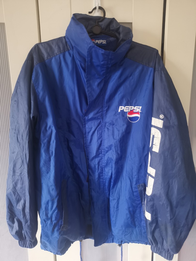 Vintage Pepsi Windbreaker, Men's Fashion, Coats, Jackets and Outerwear ...