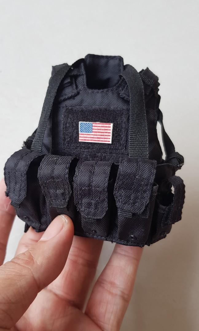 1/6 scale toy soldiers delta force black hawk down chest rig and Armor ...
