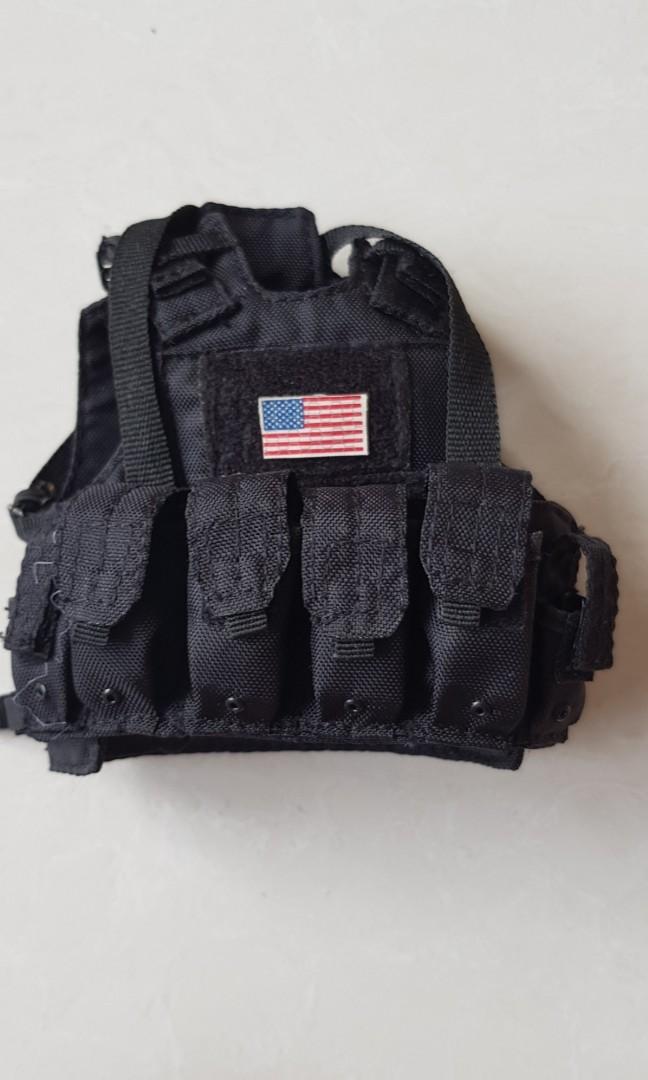 1/6 scale toy soldiers delta force black hawk down chest rig and Armor ...