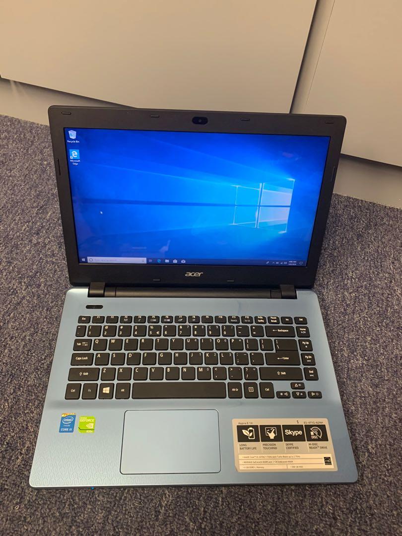 Acer aspire e14 i5, Electronics, Computers, Laptops on Carousell